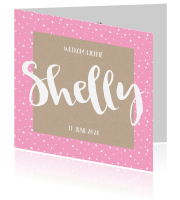 Geboortekaartjes meisje I >750 originele kaartjes I HierBenIk